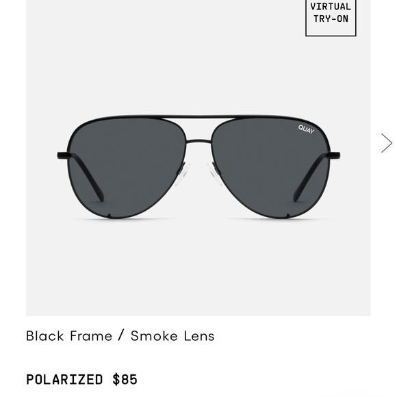 Quay Australia | Accessories | Nwt Quay Polarized High Key Aviators ...